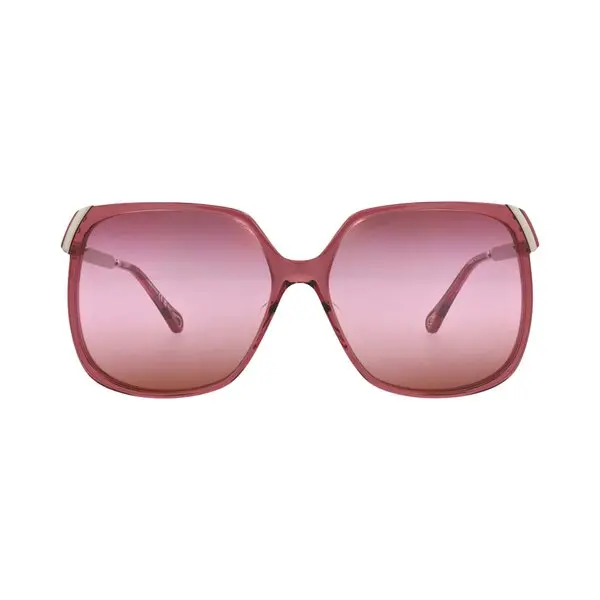 Chloé Square-frame Sunglasses - Red