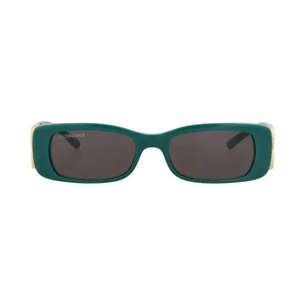 Balenciaga Square-frame Acetate Sunglasses /gold/grey