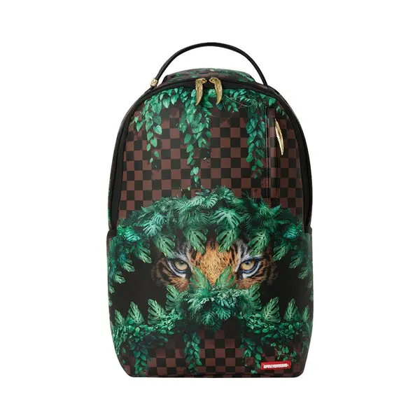 SPRAYGROUND Backpack With Tiger And Foliage Motif