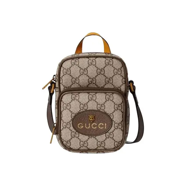 Gucci Gg Supreme Small Crossbody Bag