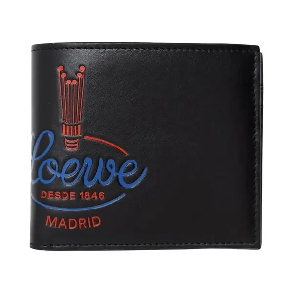 Loewe Bifold Wallet Crown - Black