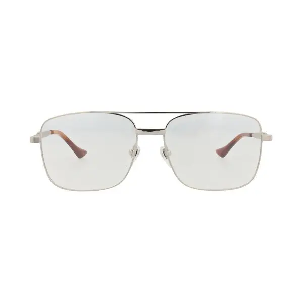 Gucci Aviator-frame Metal Sunglasses /transparent