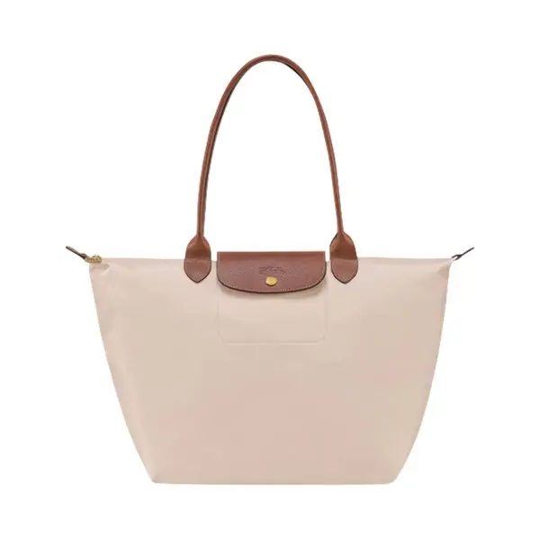 Longchamp Le Pliage Original L Tote Bag 'paper - Cream