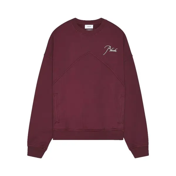 Rhude Quarter Zip Sweatshirt