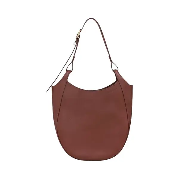 Longchamp Le Foulonné L Hobo Bag 'coffee