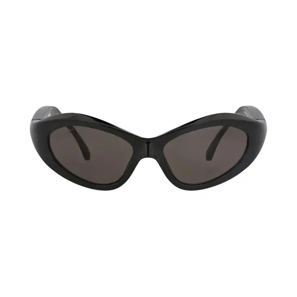 Balenciaga Cat Eye-frame Bio-injection Sunglasses /grey - Black