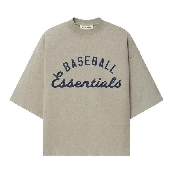 Fear Of God Mlb Merch Tee 'seal Heather