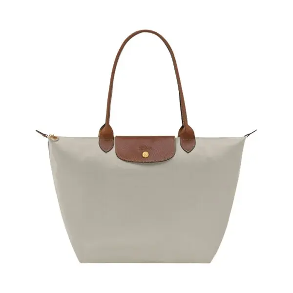 Longchamp Le Pliage Original L Tote Bag 'pebble - Cream