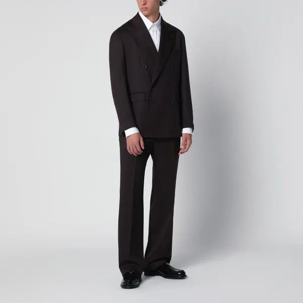 Tagliatore Double-breasted Suit In Wool