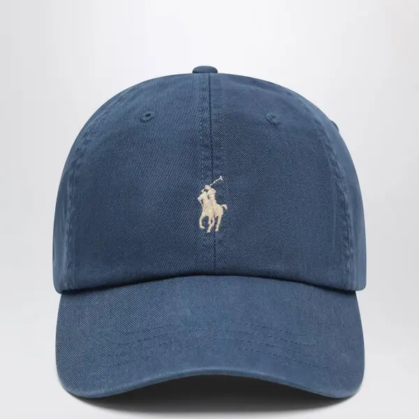 Polo Ralph Lauren Rustic Navy Baseball Cap With Logo - Blue
