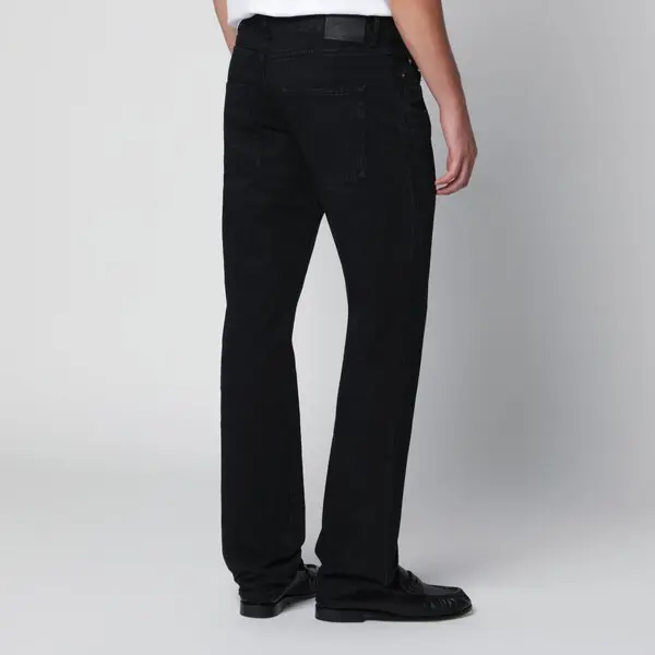 Saint Laurent Straight-leg Cotton Jeans