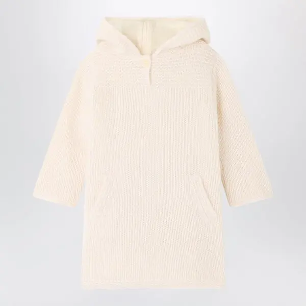 Bonpoint Cashmere Burnous With Hood