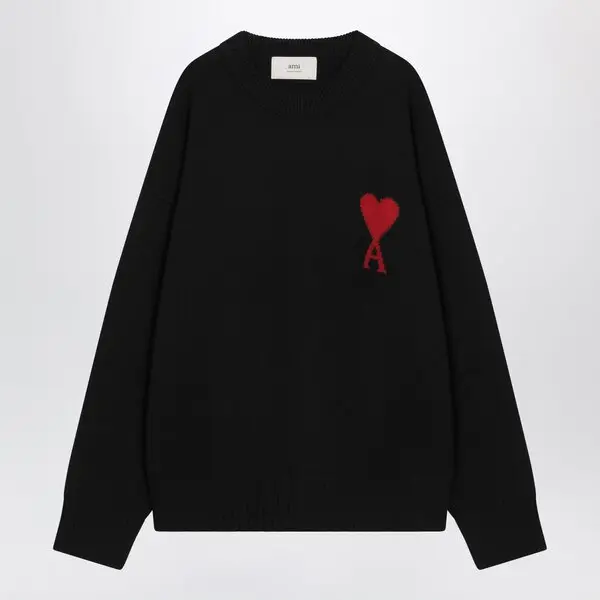 AMI Paris Wool Sweater De Coeur