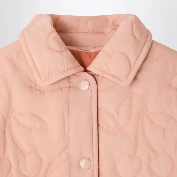 Bonpoint Reversible Quilted Molly Jacket With Cherries