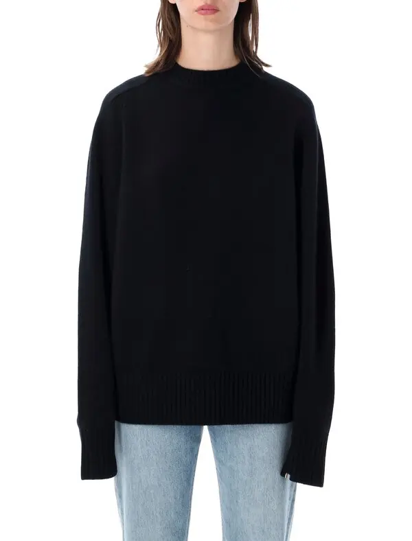 Extreme Cashmere The Ordinary Cashmere Crewneck Sweater - Nero