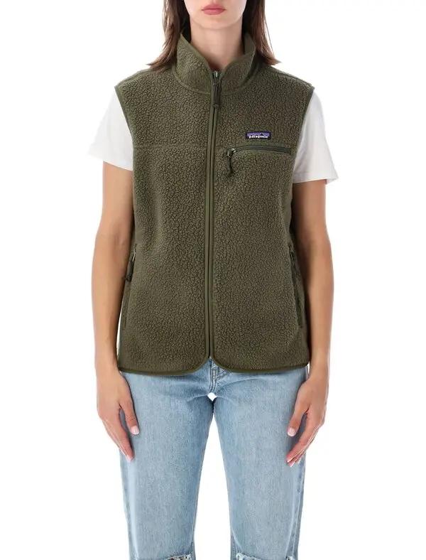 Patagonia Fleece Vest - Basin Green