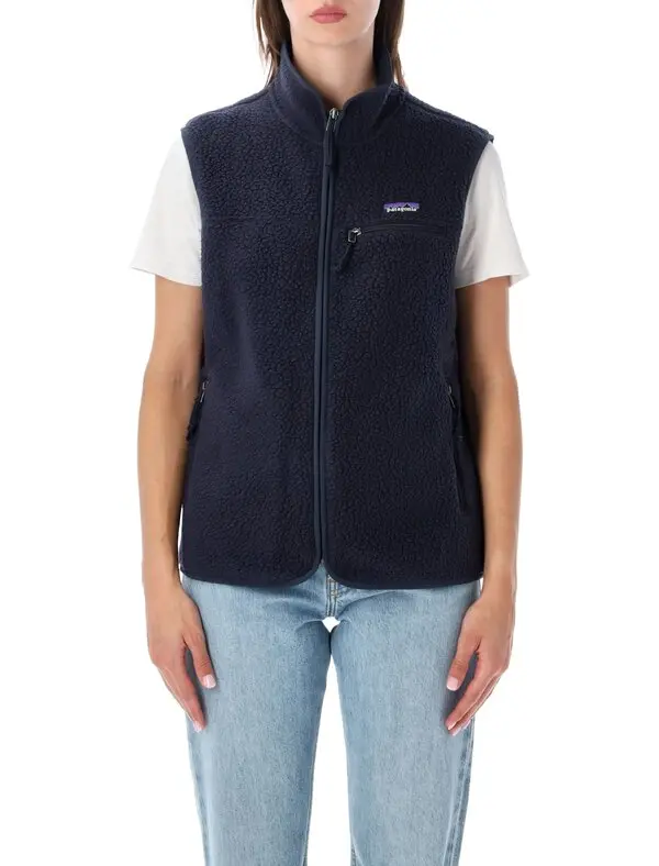 Patagonia Retro Pile Fleece Vest - Blu