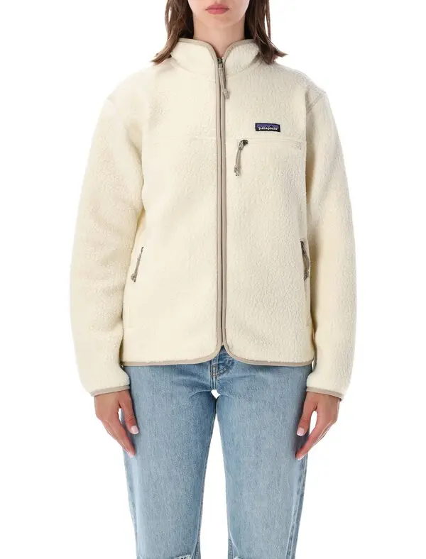 Patagonia Full-zip Fleece Jacket - Beige