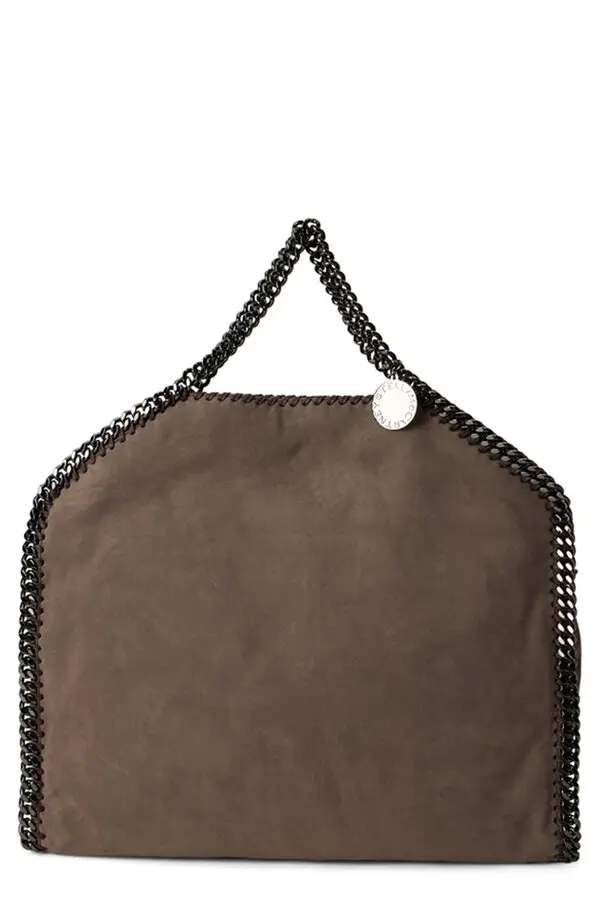 Stella McCartney Polished Fabric Tote Handbag
