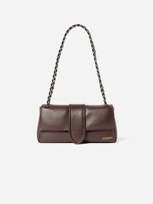Jacquemus Mini Chain-handle Shoulder Bag - Mnghtbrown