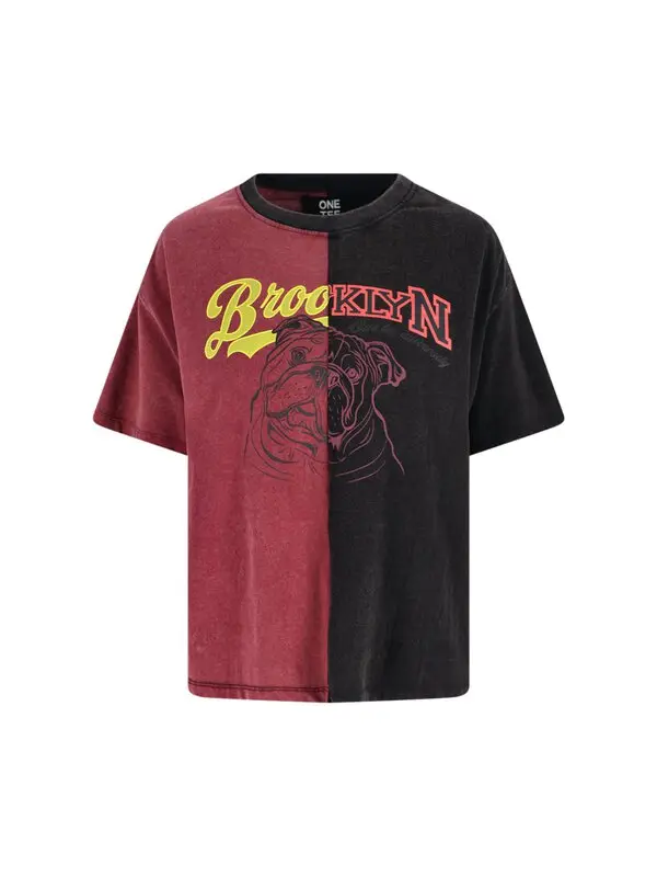 ONE TEE Graphic Oversized Crew Neck T-shirt