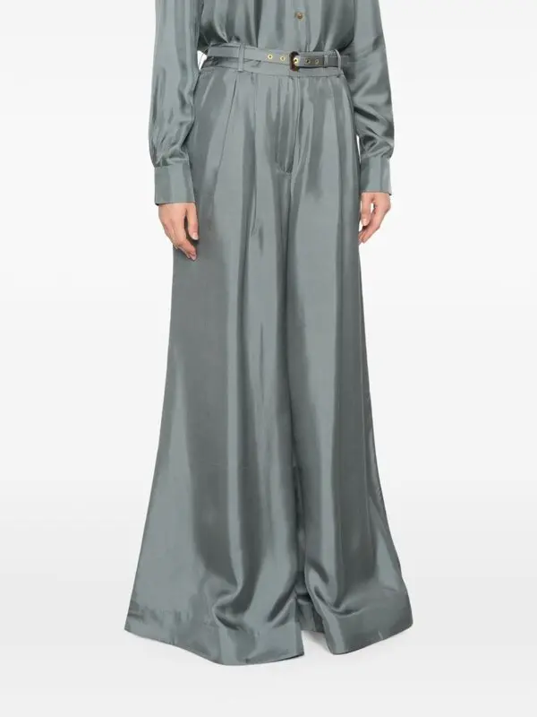 Zimmermann Silk Wide-leg Trousers