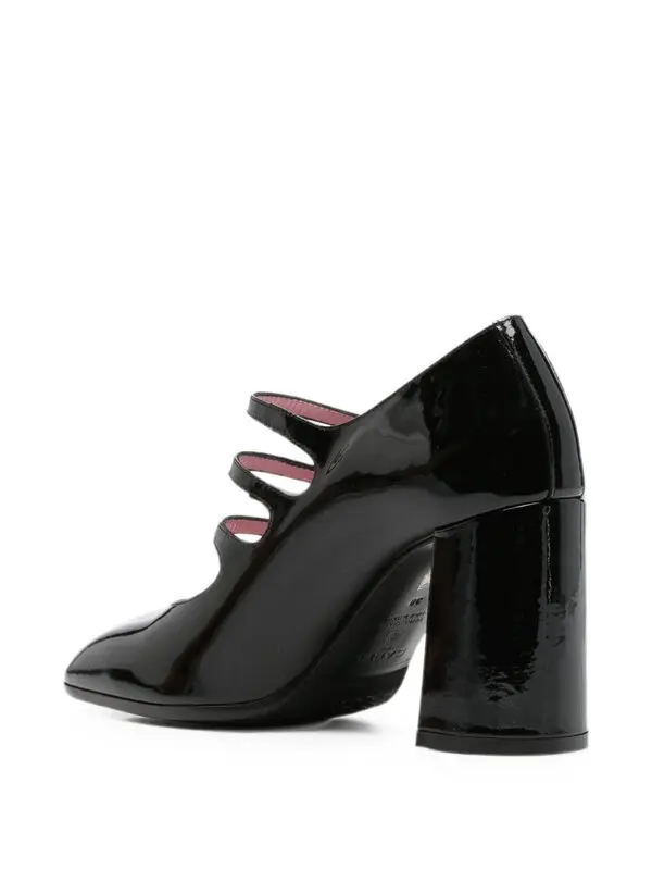 CAREL Keel Patent Leather Pumps - Black