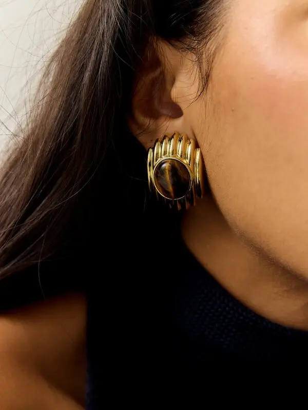 SITA NEVADO Escut Earrings