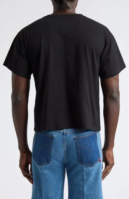 LU'U DAN Blacklisted Boxy Graphic T-shirt