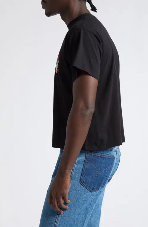 LU'U DAN Blacklisted Boxy Graphic T-shirt