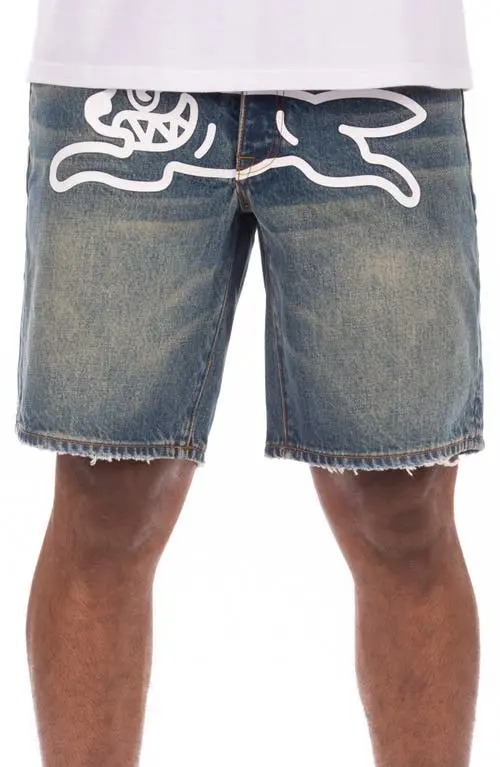 ICECREAM Blueberry Yogurt Denim Shorts