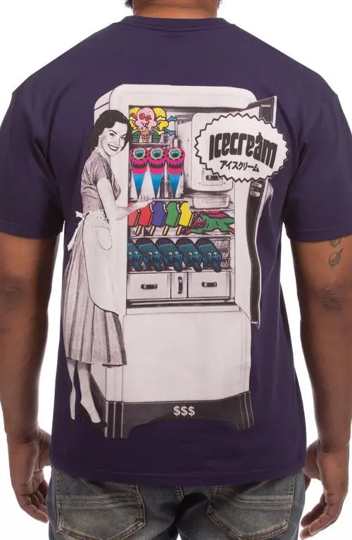 ICECREAM Refrigerator Graphic T-shirt