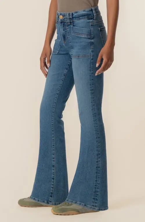 Kut From The Kloth Stella High Waist Flare Jeans
