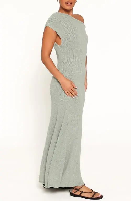 PETAL & PUP Linora Off Shoulder Maxi Dress