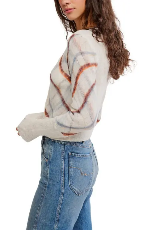 Free People Highland Mist Cropped Cardigan
