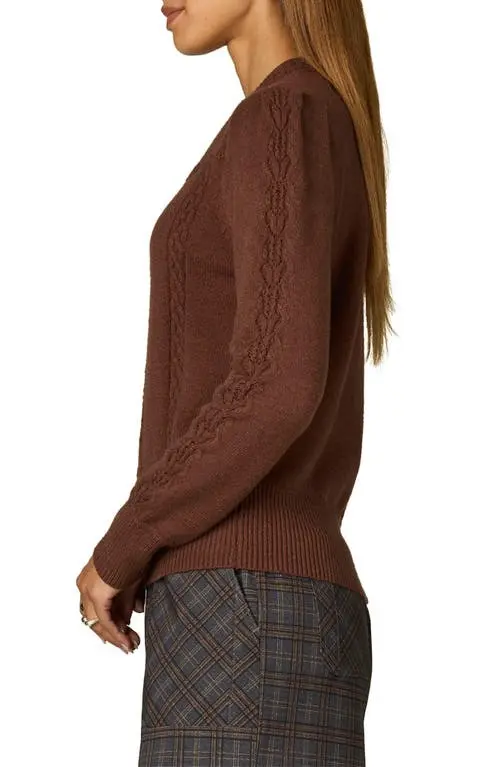 Wit & Wisdom Cable Stitch Sweater