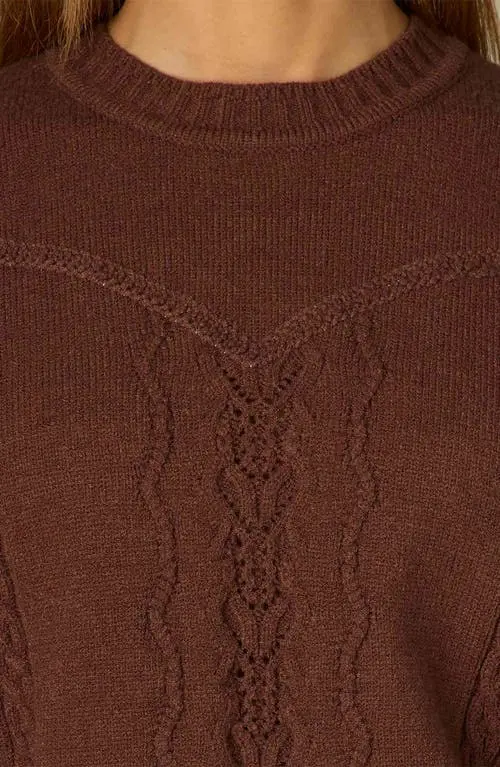 Wit & Wisdom Cable Stitch Sweater