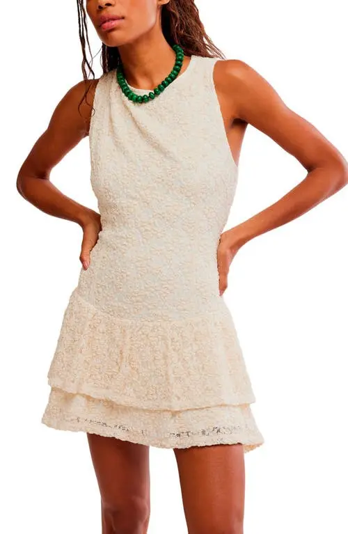 Free People Slow Burn Lace Minidress