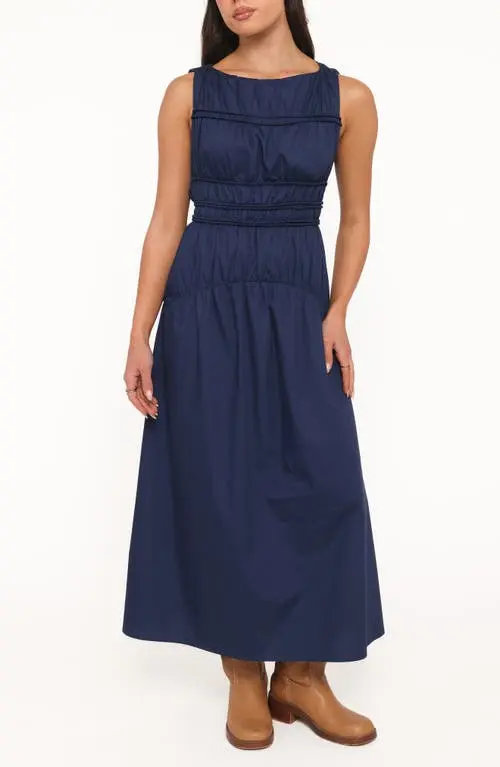 PETAL & PUP Fern Smocked Midi Dress
