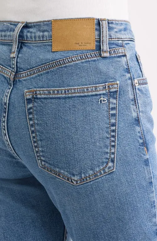 Rag & Bone Featherweight Wren Mid Rise Ankle Slim Jeans