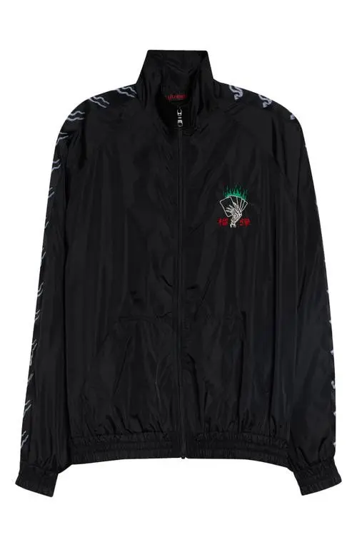LU'U DAN Side Tape Embroidered Windbreaker