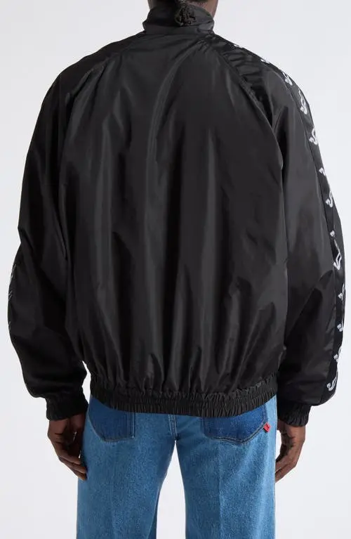 LU'U DAN Side Tape Embroidered Windbreaker