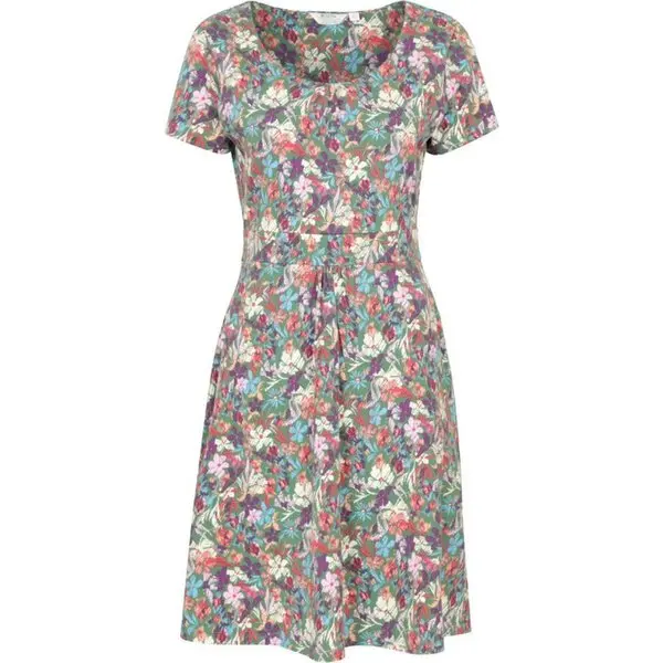 Mountain Warehouse Orchid Uv Protection Midi Dress - Teal