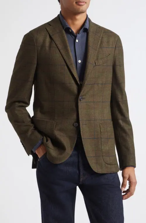 Boglioli Single-breasted Checked Sport Coat