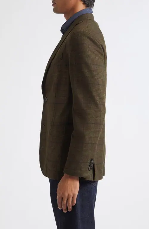 Boglioli Single-breasted Checked Sport Coat