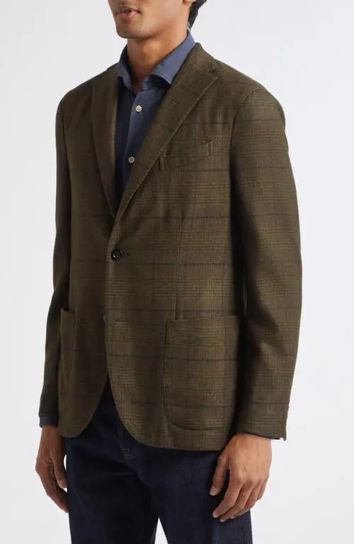 Boglioli Single-breasted Checked Sport Coat