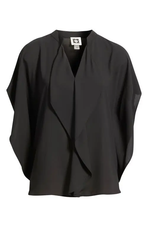 Anne Klein Flutter Dolman Top