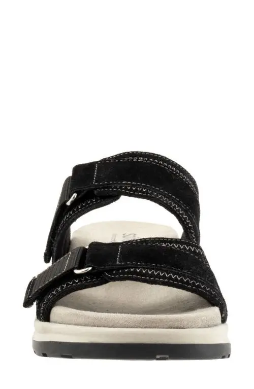 Softwalk Oasis Leather Slide Sandal
