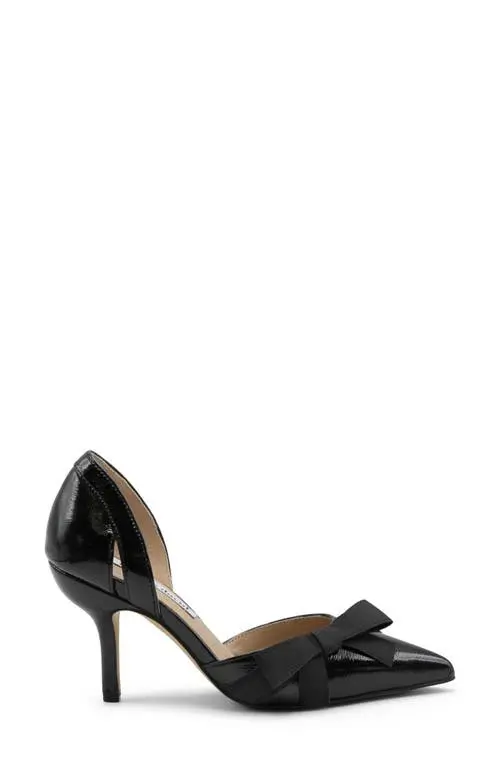 CHARLES DAVID Gluck D'orsay Pumps With Bow Detailing