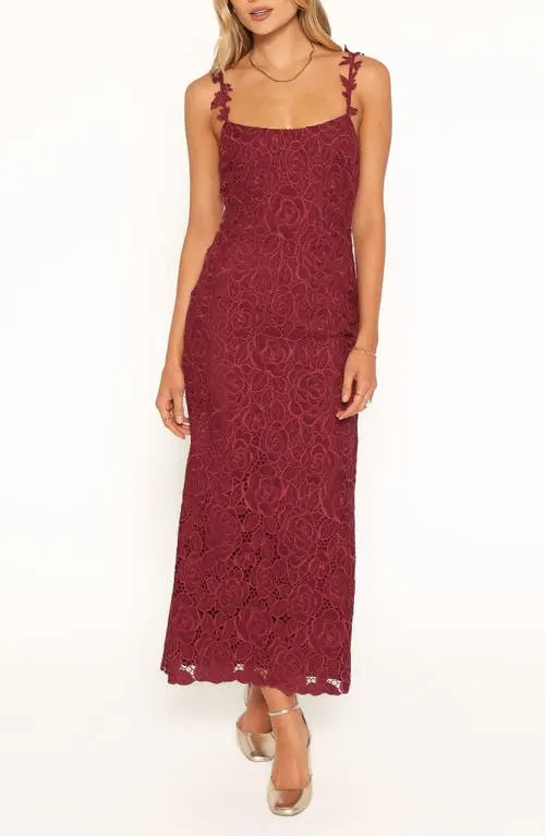 PETAL & PUP Rosana Lace Maxi Dress